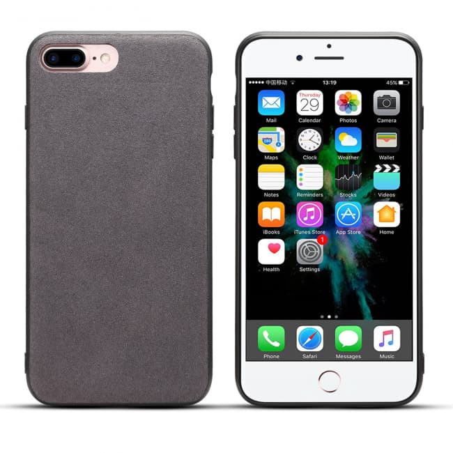 Basic Leather TPU Case for iPhone 8 7 | Tablet Phone Case