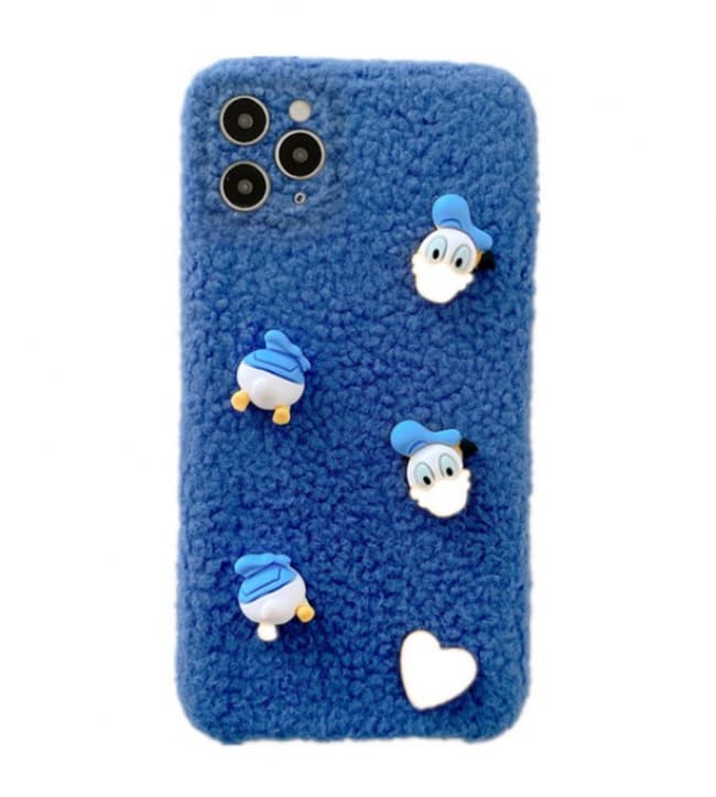 Furry Donald Duck iPhone 12 / 12 Pro Max Case | Tablet Phone Case
