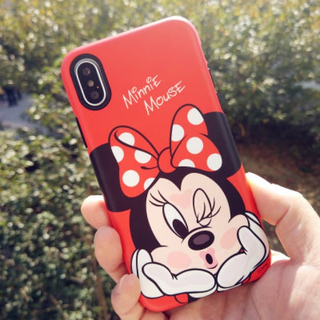 Disney Character Cases for iPhone X - Minnie Mouse | Tablet Phone Case Disney Character Cases for iPhone X - Minnie Mouse | Tablet Phone Case