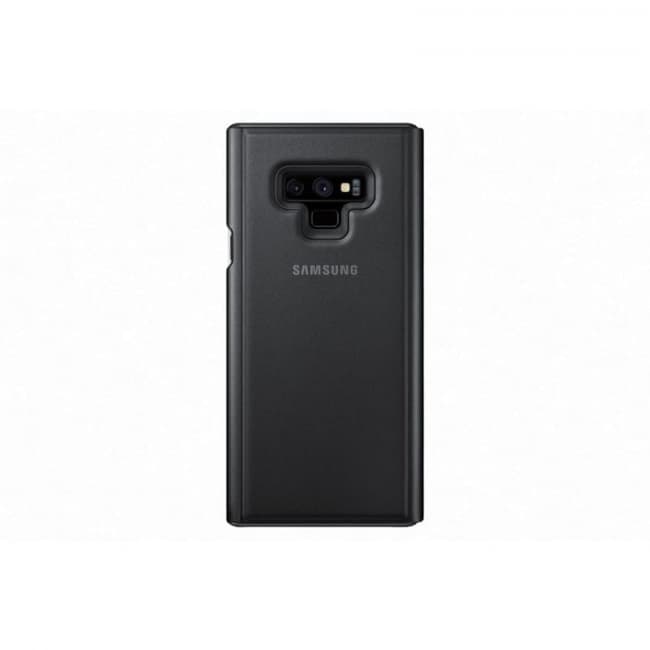 Official Samsung Galaxy Note 9 Clear View Standing Cover Case Black