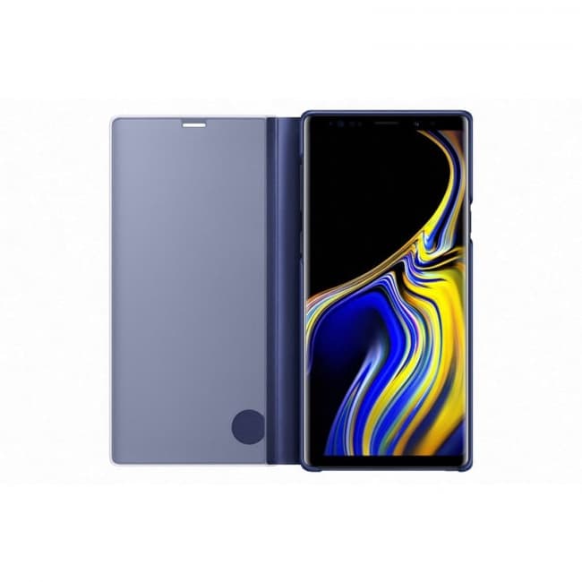 Official Samsung Galaxy Note 9 Clear View Standing Cover Case Blue