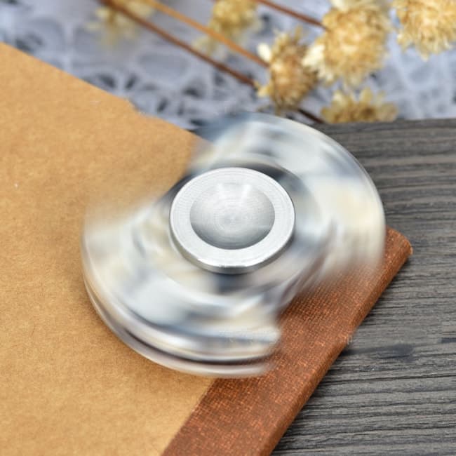 Camo Stone Marble Fidget Spinner Curved Stubby | Tablet Phone Case