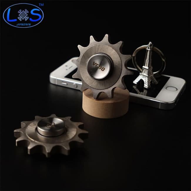 Large Single Gear Metal Fidget Spinner | Tablet Phone Case