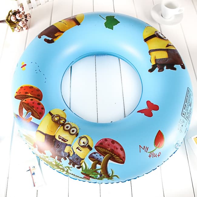 Swimming Ring Despicable Me Minions Inflatable Swimming Float | Tablet ...